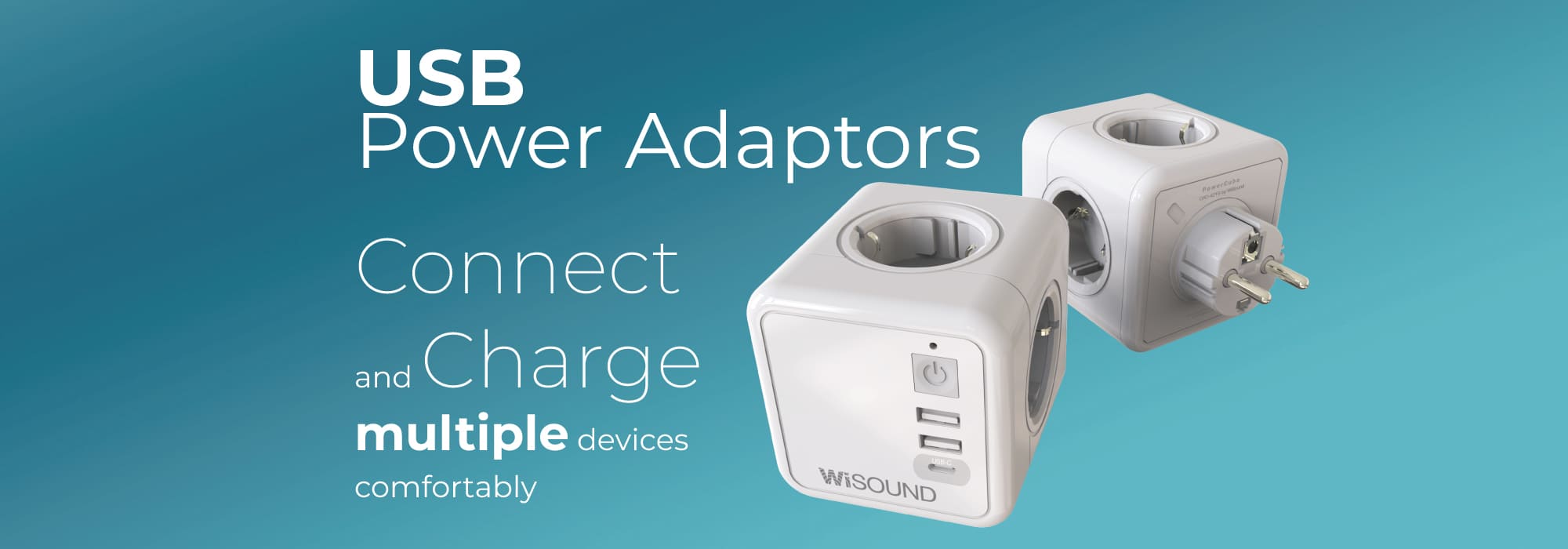 Wall Adapters - USB Schuko Hubs - Necessories | Crystal Audio | Crystal ...