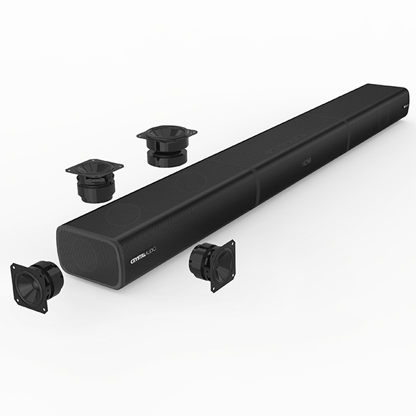 3D-Bar | Three-Directional Soundbar with built-in subwoofers | Crystal ...